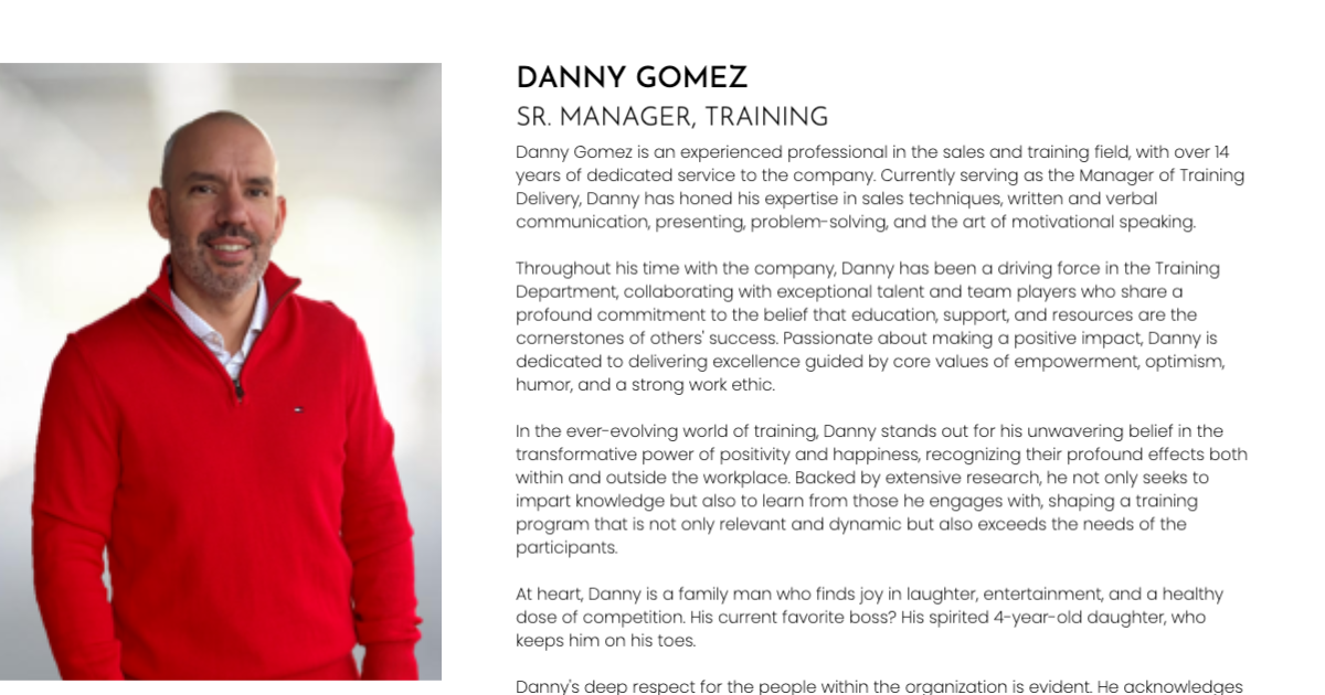 2024 CV Hall Of Fame - Danny Gomez